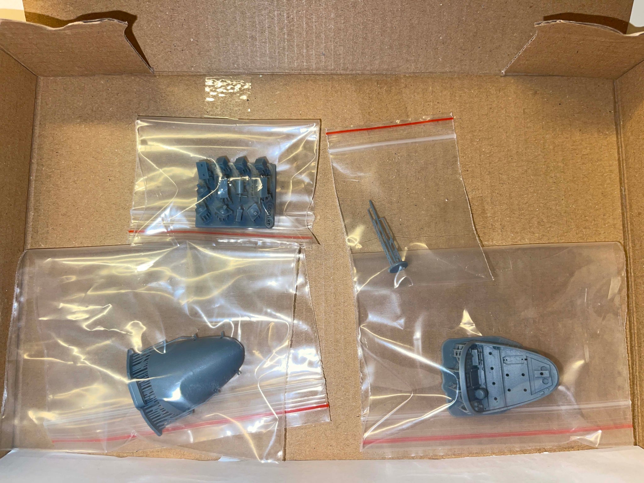 1/48 scale Vampire nose section, 3D printed. 483D006 – Pilot-Replicas